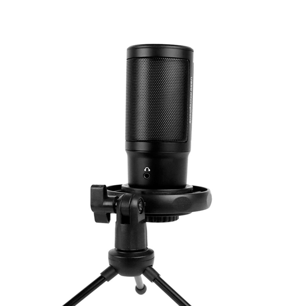 Microfone Tripe De Gravacao Gamer Usb Com Led Rgb Usb Profissional U850 ...