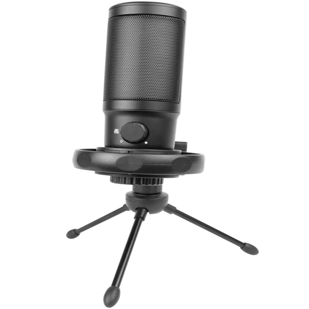 Microfone Tripe De Gravacao Gamer Usb Com Led Rgb Usb Profissional U850 ...