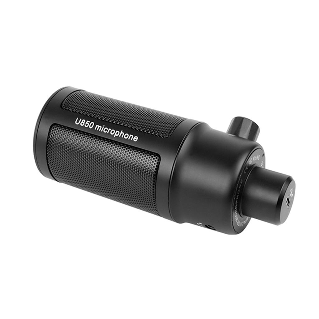 Microfone Tripe De Gravacao Gamer Usb Com Led Rgb Usb Profissional U850 ...