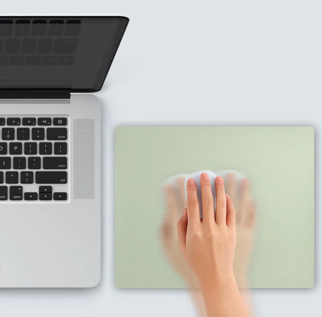 Mouse Pad Mousepad Slim Em Couro Sintético 20x20 Cm M2020 Luuk Young