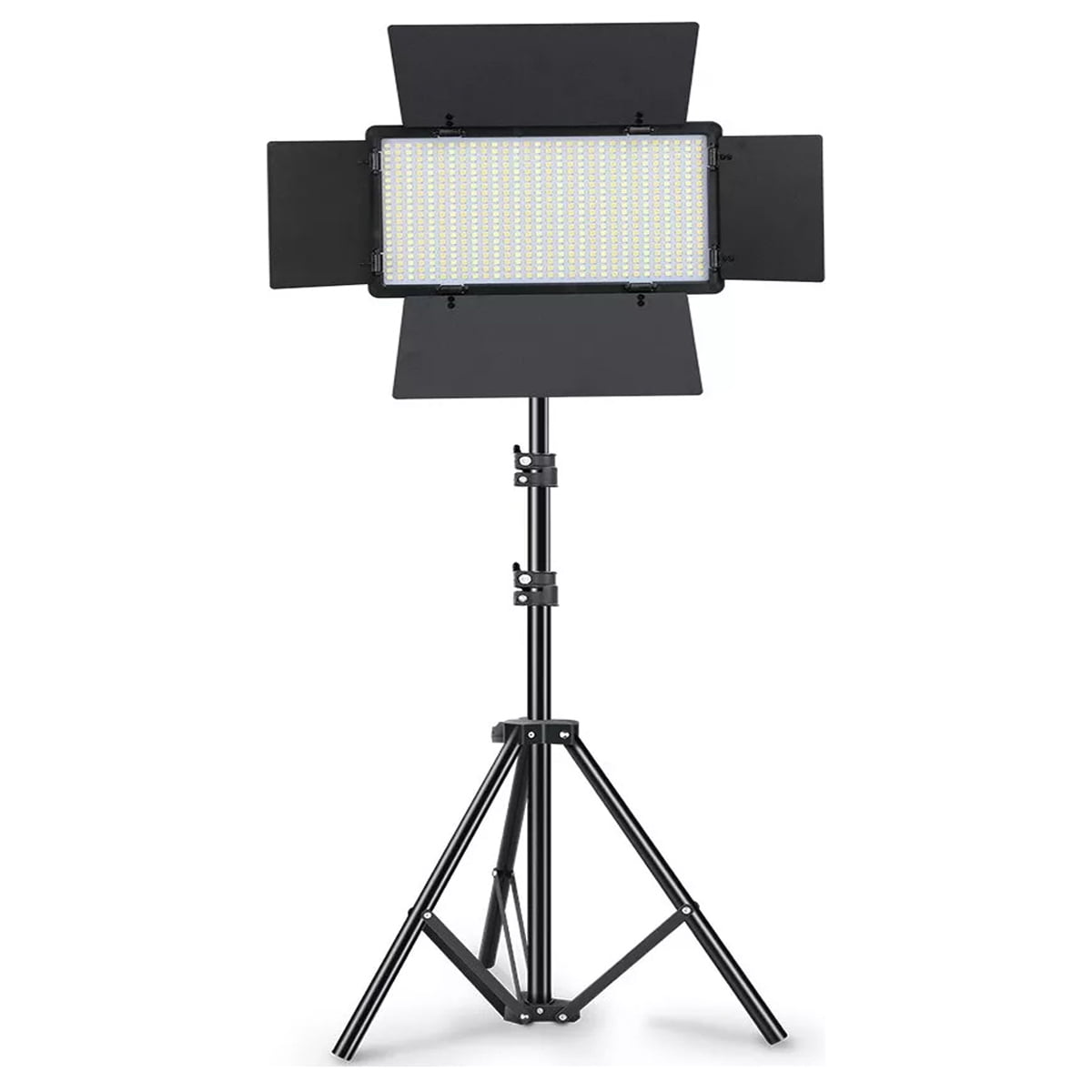 Painel De Luz Led Iluminador Branco Frio E Quente Fotografia ...