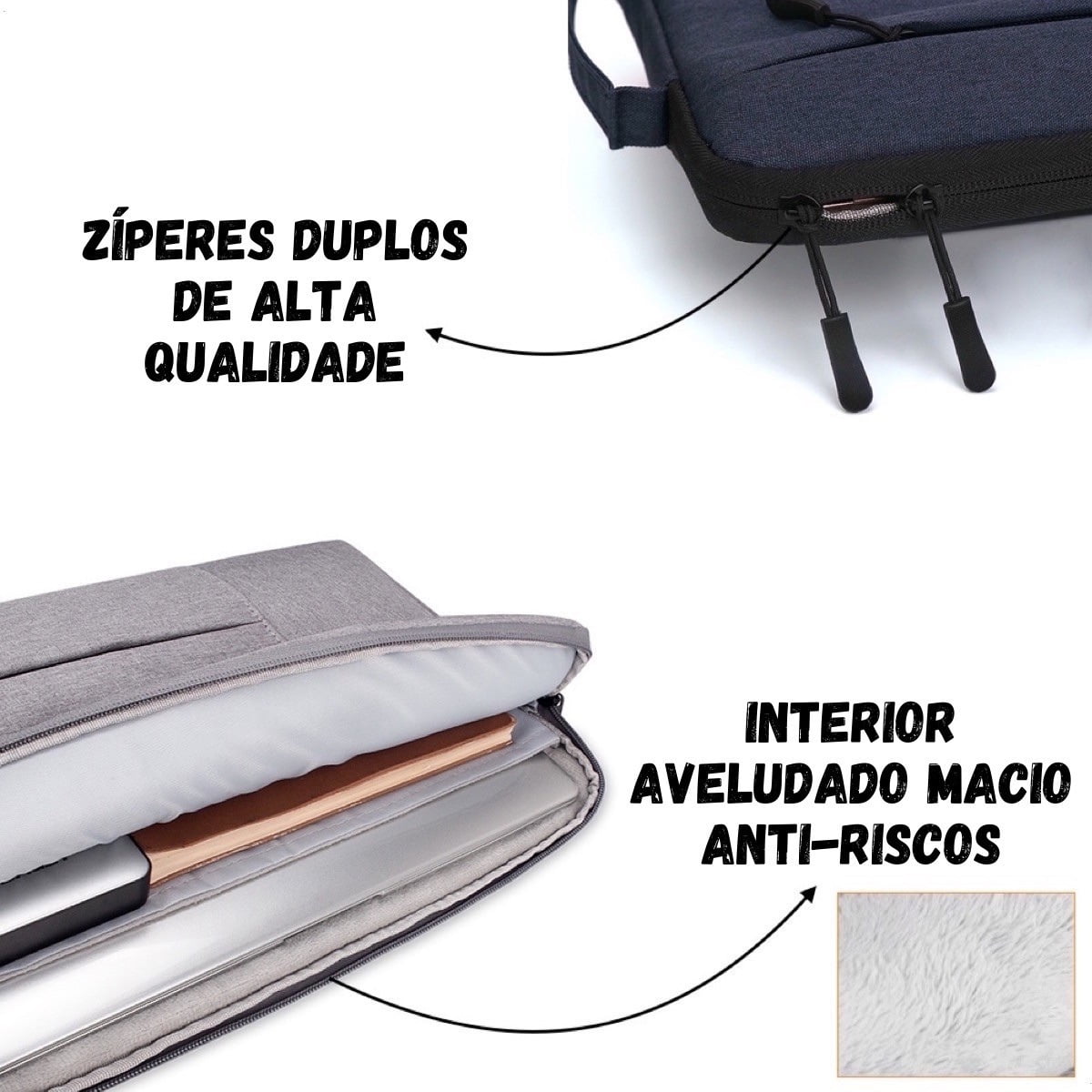 Capa Case Pasta Maleta Notebook Para Apple Macbook Impermeavel Air Pro ...