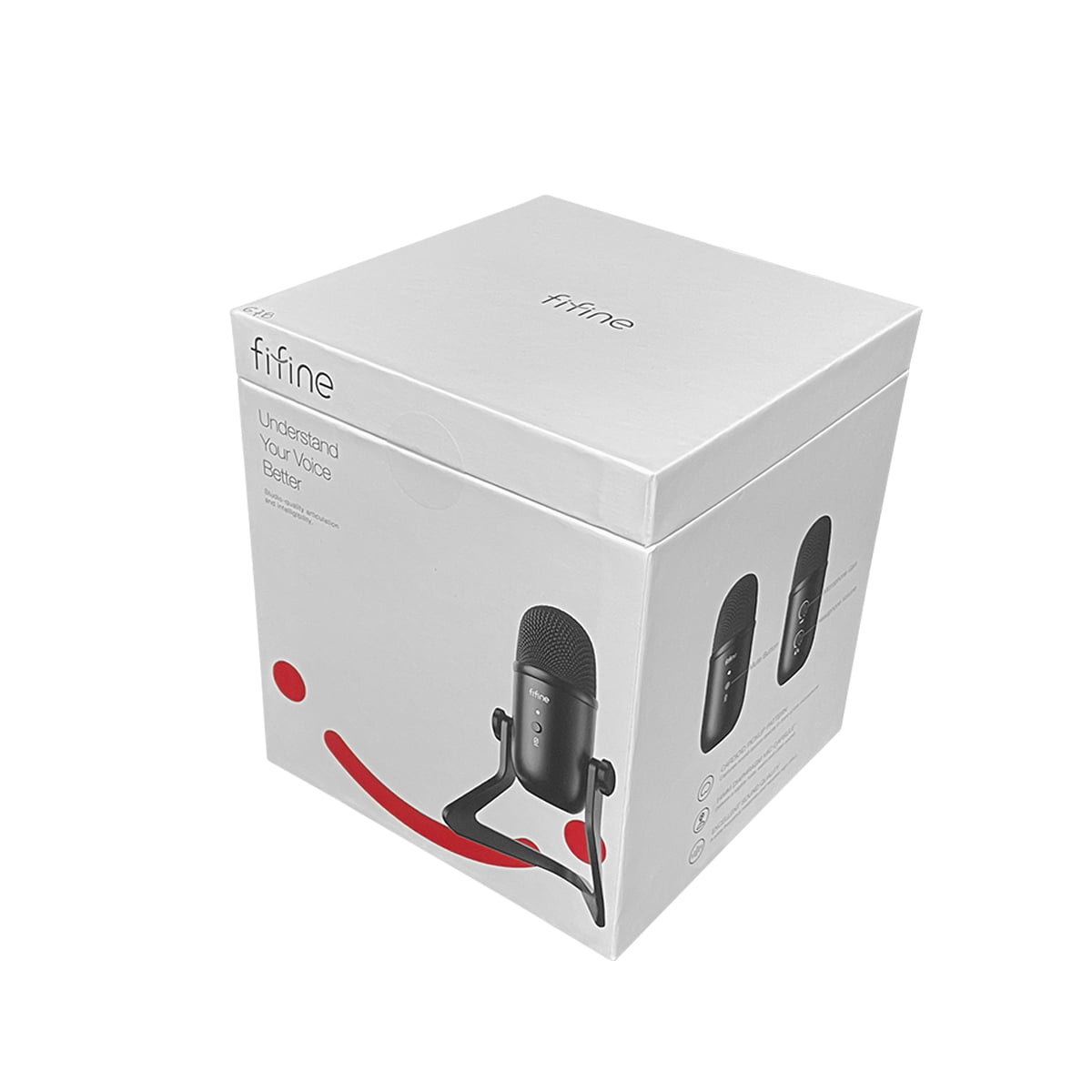 Microfone Fifine Gamer Com Fio Usb Condensador Cardioide Profissional Preto K678 - LUUK YOUNG ...